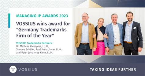 Mipawards Trademarks Team Intellectualproperty Vossius Dr