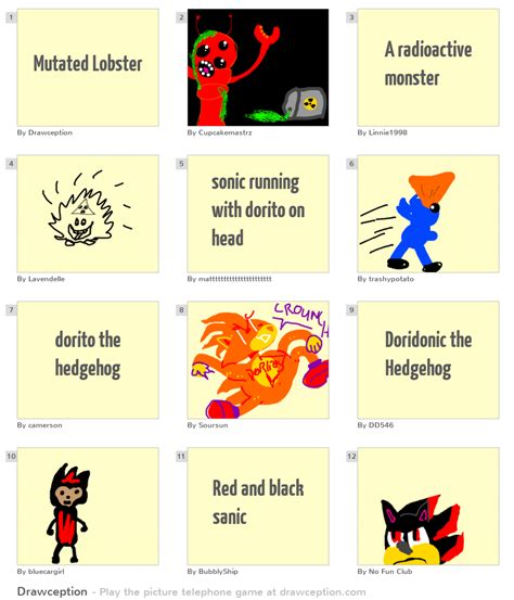 Mutated Lobster Drawception
