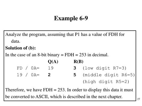 Ppt Chapter 6 Arithmetic Logic Instructions And Programs Powerpoint
