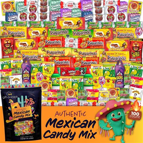 Mexican Candy Variety Pack 100 Count Assorted Nepal Ubuy