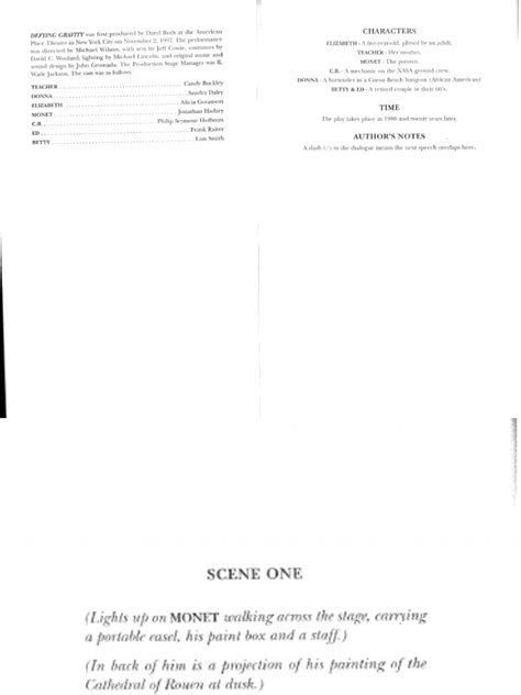 Defying Gravity Script Pdf