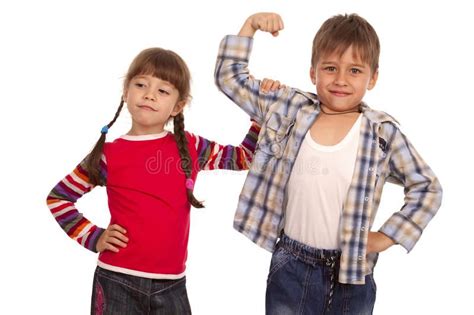 Babe With Her Brother Babe Checking Her Brother Muscles Sponsored Brother Babe