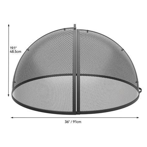 Balconera Height Width Rotation Round Fire Pit Cover Wayfair