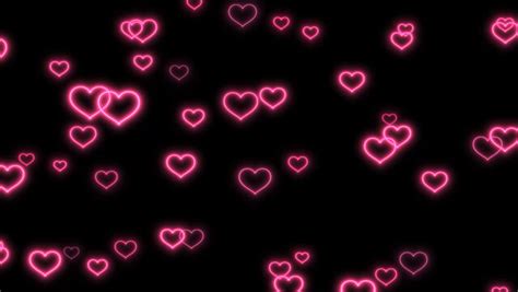 Bright Neon Colors Backgrounds Hearts