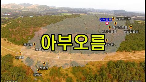 아부오름 4K Full2 AbuOreum 오름 Oreum 제주여행 제주관광지추천 제주아름다운오름 제주 Jeju