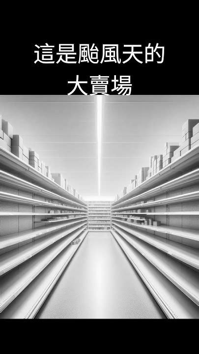這是颱風天的大賣場 Youtube