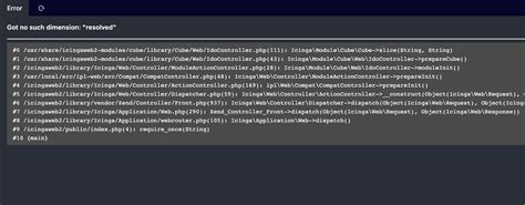 Idocontroller Throws `got No Such Dimension Resolved` Error · Issue
