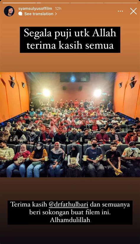Kun Fayakun Tsunami Filem Melayu” Syamsul Yusof Bersyukur Filem