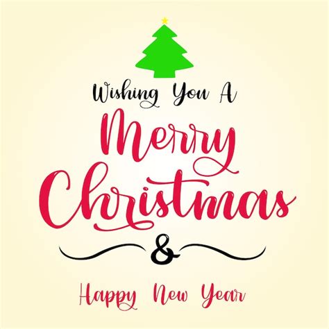 Premium Vector Merry Christmas And Happy New Year Banner Design In