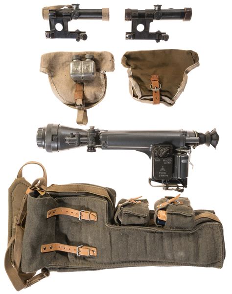 Three Russian Rifle Scopes with Accessories | Rock Island Auction
