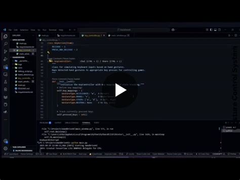 Pythonprojects Computervision Gesturecontrol Opencv