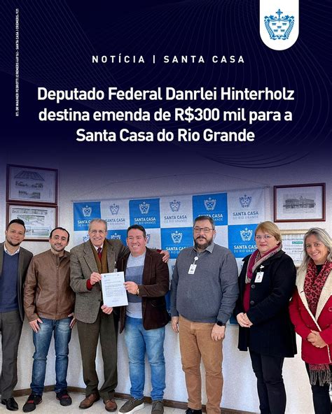 Deputado Danrlei Hinterholz Destina Emenda De R300 Mil Para A Santa