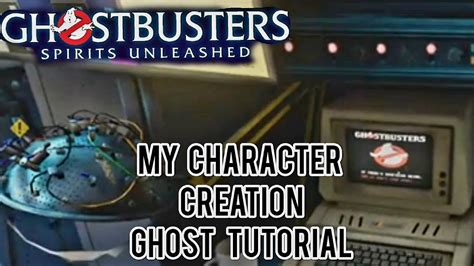 Ghostbusters Spirit Unleashed Game Ps5 My Character Creationghost