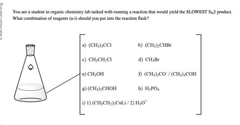 Solved You Are A Student In Organic Chemistry Lab Tasked Chegg