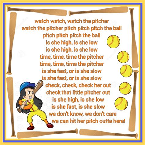 Softball Dugout Softball Chants Girls Softball Football Soccer