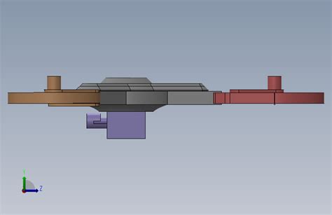 三旋翼无人机solidworks 2015模型图纸下载 懒石网