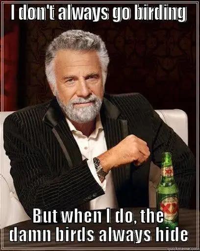 20 Funniest Bird Watching Memes Guaranteed To Laugh Birding Outdoors