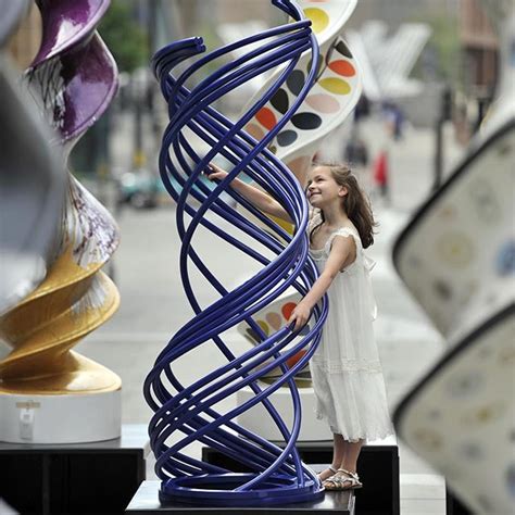 Zaha Hadid Architects On Instagram DNA Double Helix Sculpture Now At