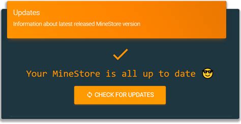 Minestorecms Self Hosted Solution