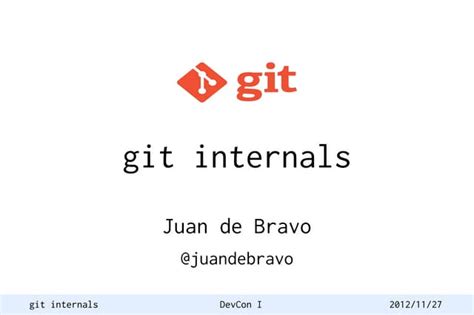Dev Conf Gitlecture Ppt