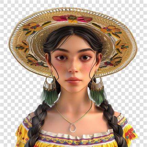 Girl Mexican Realistic Premium Ai Generated Psd