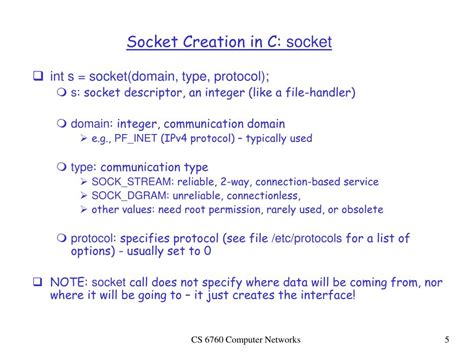 Ppt Lecture 2 Socket Programming Spring 2004 Powerpoint Presentation
