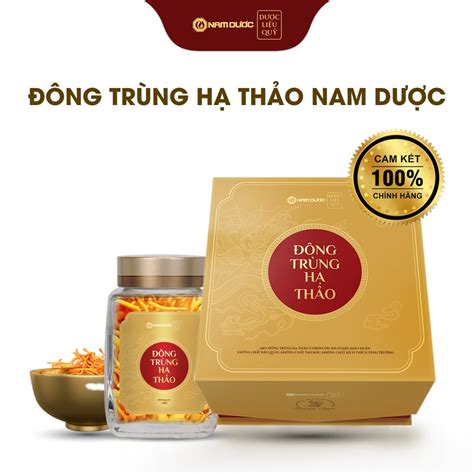Đông Trùng Hạ Thảo Nam Dược Hộp 18g Bồi Bổ Sức Khỏe Tăng Sức đề