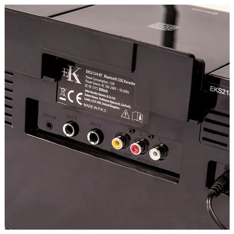 Easy Karaoke Bluetooth Karaoke System With Led Effects Microphone At Gear Music