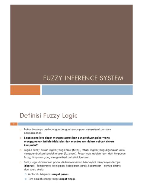 Fuzzy Fungsi Keanggotaan Pdf