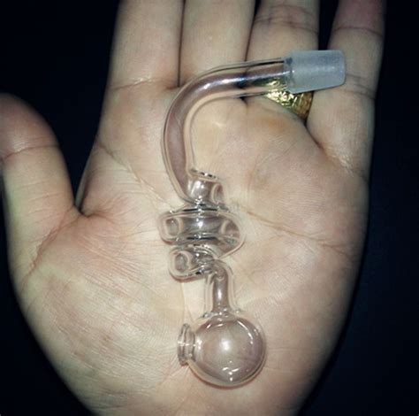 Cheap Wholesale Glass Pipes Curved Glass Oil Burners Pipes With