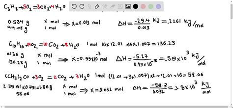 SOLVED Given The Following Equation And The Enthalpy Of Combustion Of