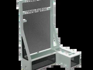 NutCase Open Frame ITX Case By Crypt Download Free STL Model