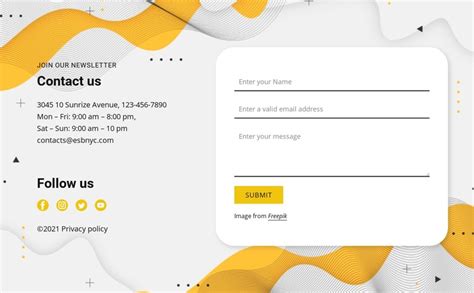 Contacts And Form Css Template By Nicepage