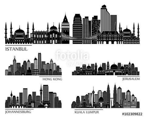 Jerusalem Skyline Vector At Collection Of Jerusalem