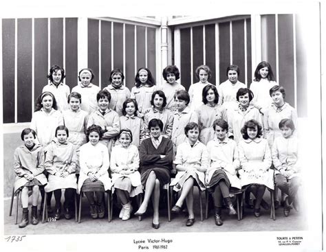 Photo De Classe Classe De 5ea6 De 1961 Lycée Victor Hugo Copains Davant