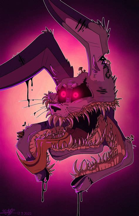 Twisted Bonnie Redraw Five Nights At Freddys Amino