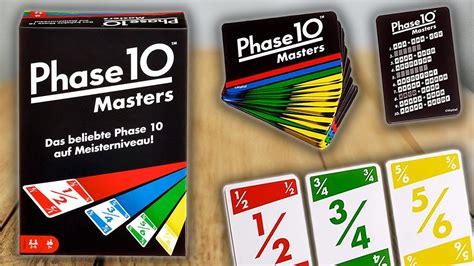 Phase 10 Masters Basis Und Plus Kartenspiel Spielregeln Tv Spielanleitung Deutsch Mattel