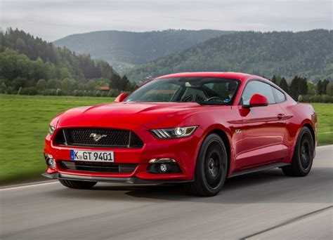 Rapid Red Ford Mustang