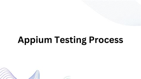 ppt appium testing powerpoint presentation free download id 13118584