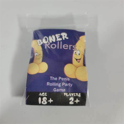 Boner Rollers The Penis Rolling Party Game The Dick Dice Game The