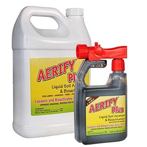 Natures Lawn Aerify Plus Liquid Lawn Aerator Aerating Soil