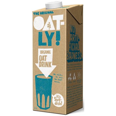 Oatly Organic Oat Milk Alternative Classic 1 Litre Oatly