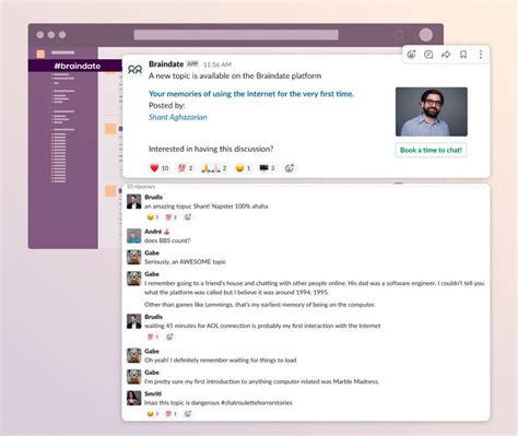 Braindate X Slack Integration Make Learning A Part Of Your Daily Rituals At Work Braindate