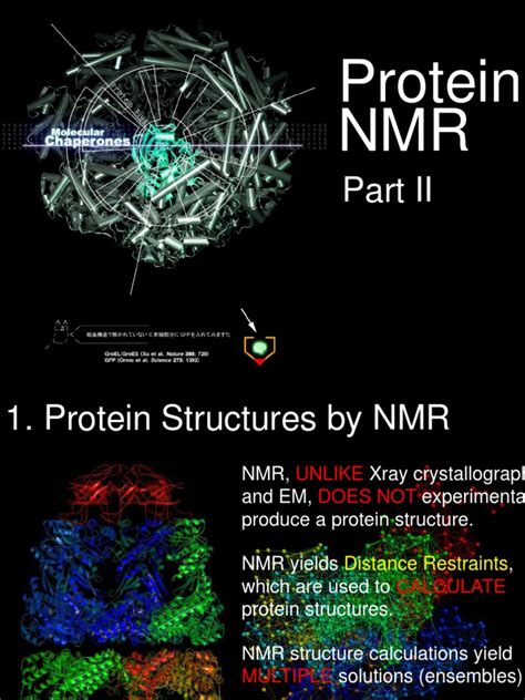 Nmr Lecture 2 Pdf Instrumental Analysis Spectroscopy