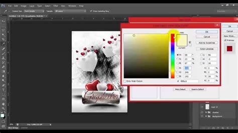 Graphixtra Photoshop 2 درس فوتوشوب تصميم بوستر رومانسي Youtube