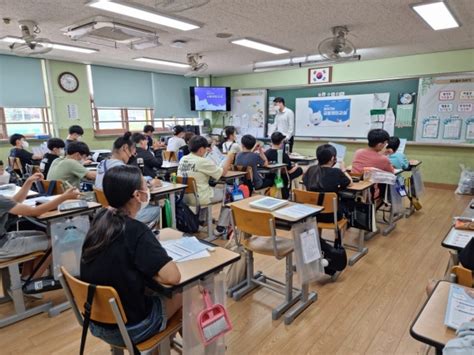 신한은행 ‘2022 찾아가는 금융체험교실 실시 더퍼스트미디어