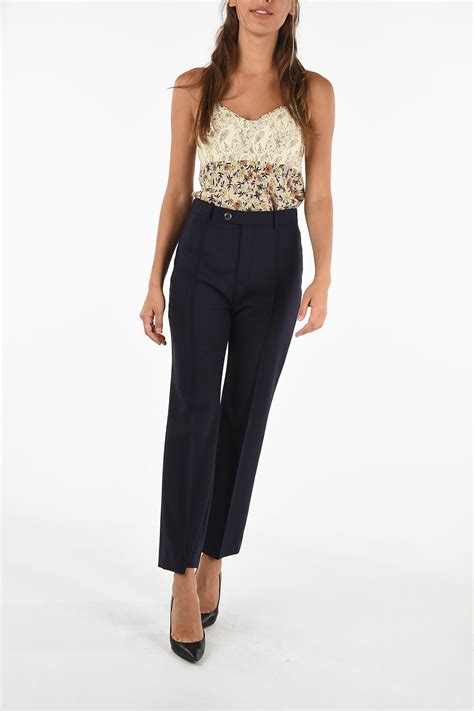 Chloe Single Pleat Pants Women Glamood Outlet