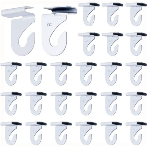Buy Aluminum Ceiling Hooks For Drop Ceiling T Bars Right And Left White