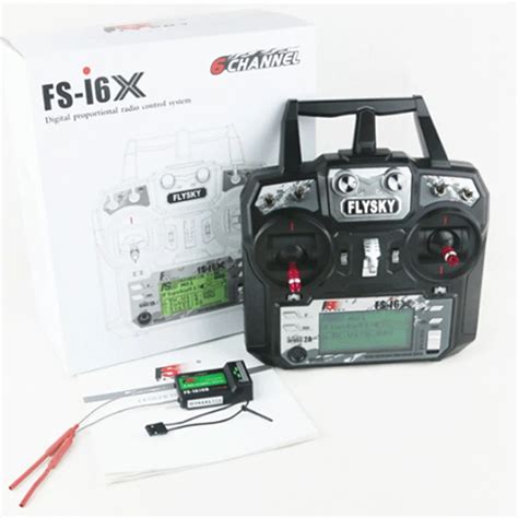 Original Flysky FS I6X 2 4G 10CH 6CH Transmitter With IA6B I6X X6B IA10B RX For Fixed Wing