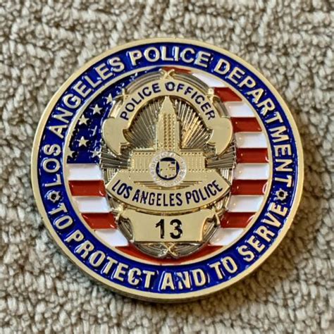 Lapd Los Angeles Police Challenge Coin Values Mavin